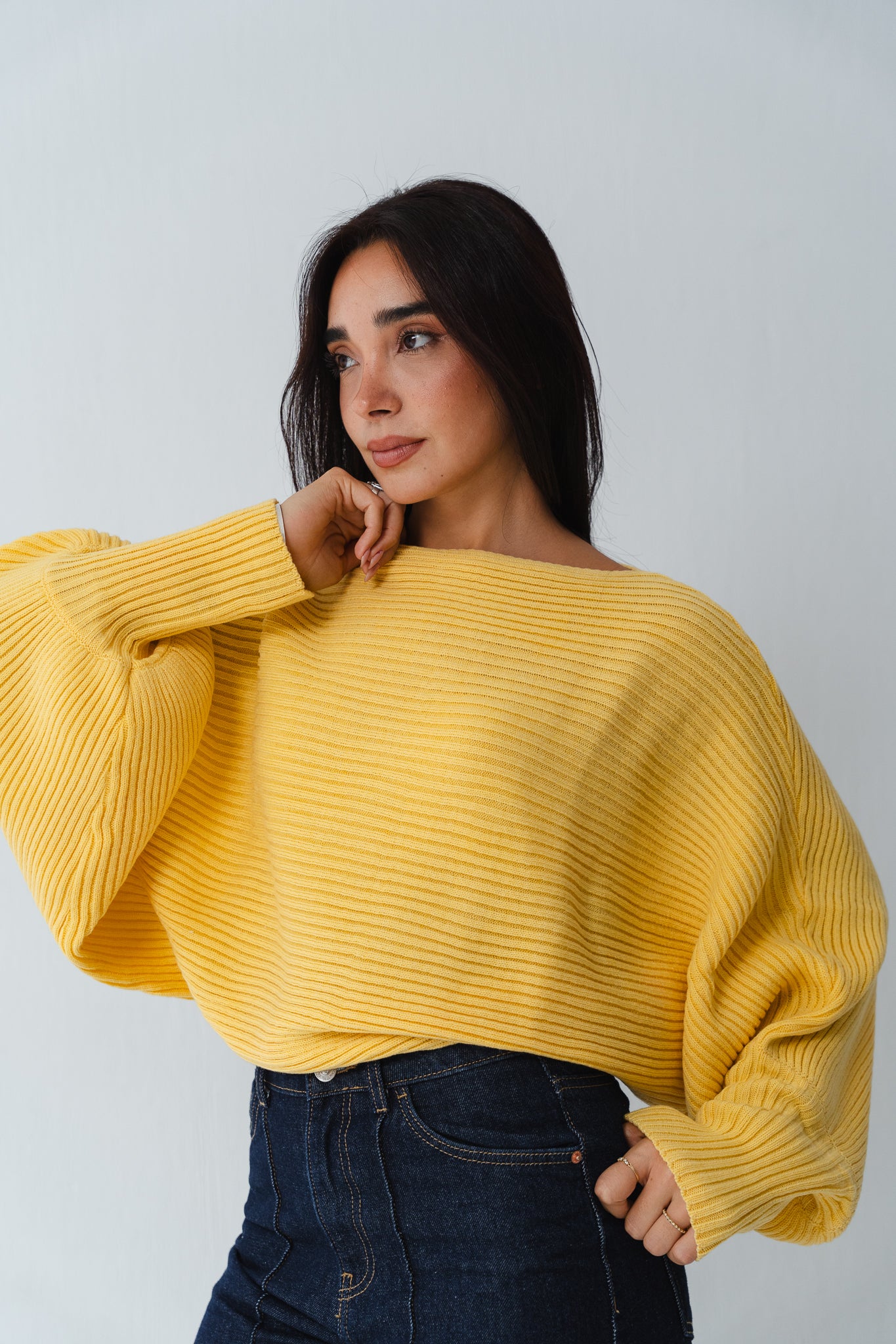 Yellow Flutterfly pullover – Elan